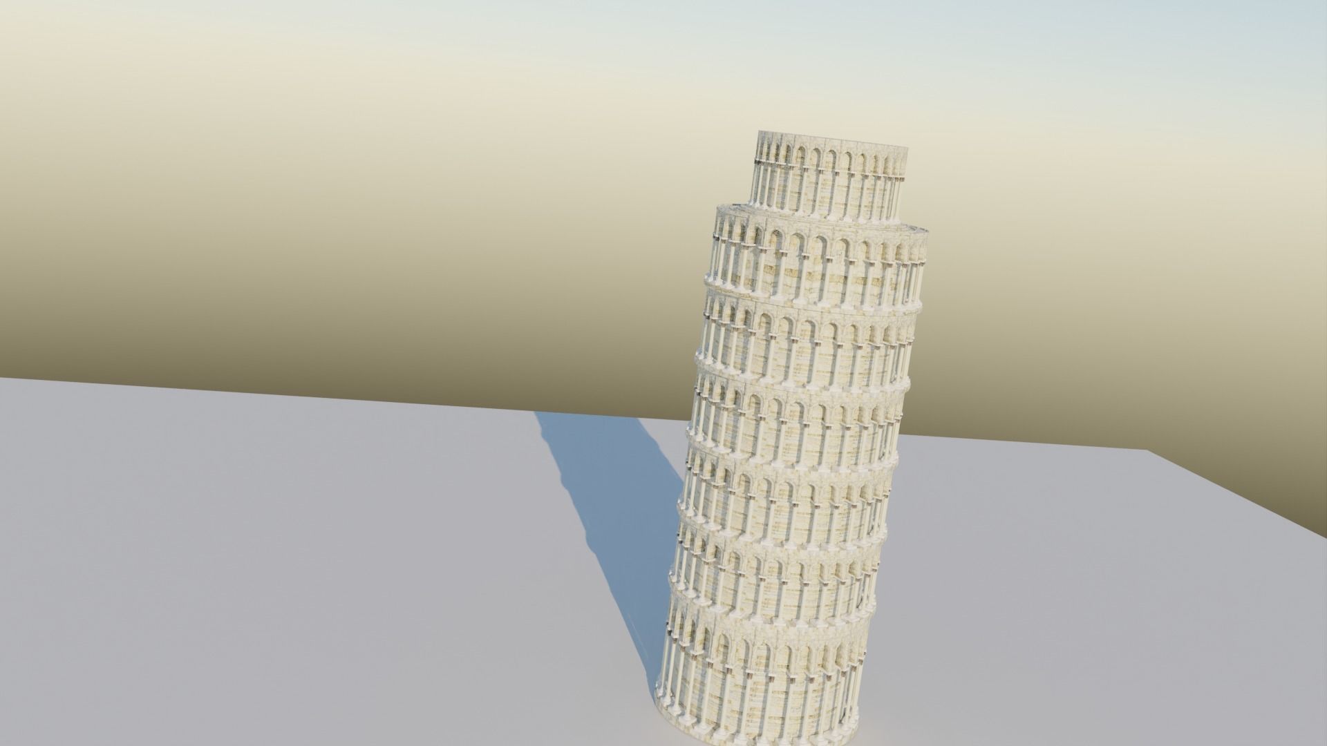 Pisa Tower 3D model | CGTrader