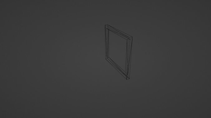 Steel frame 3D model | CGTrader