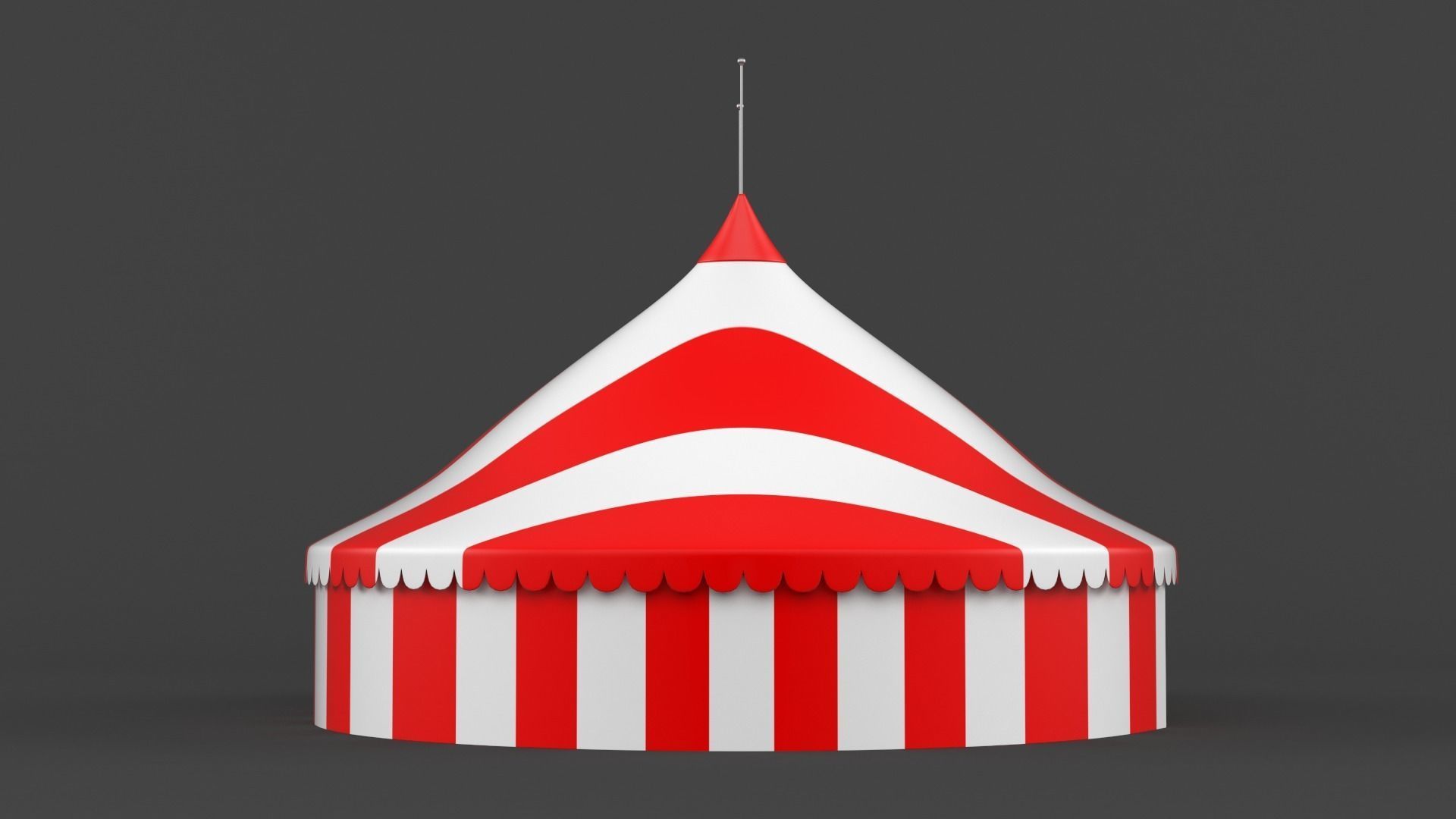 Circus Tent free 3D model | CGTrader