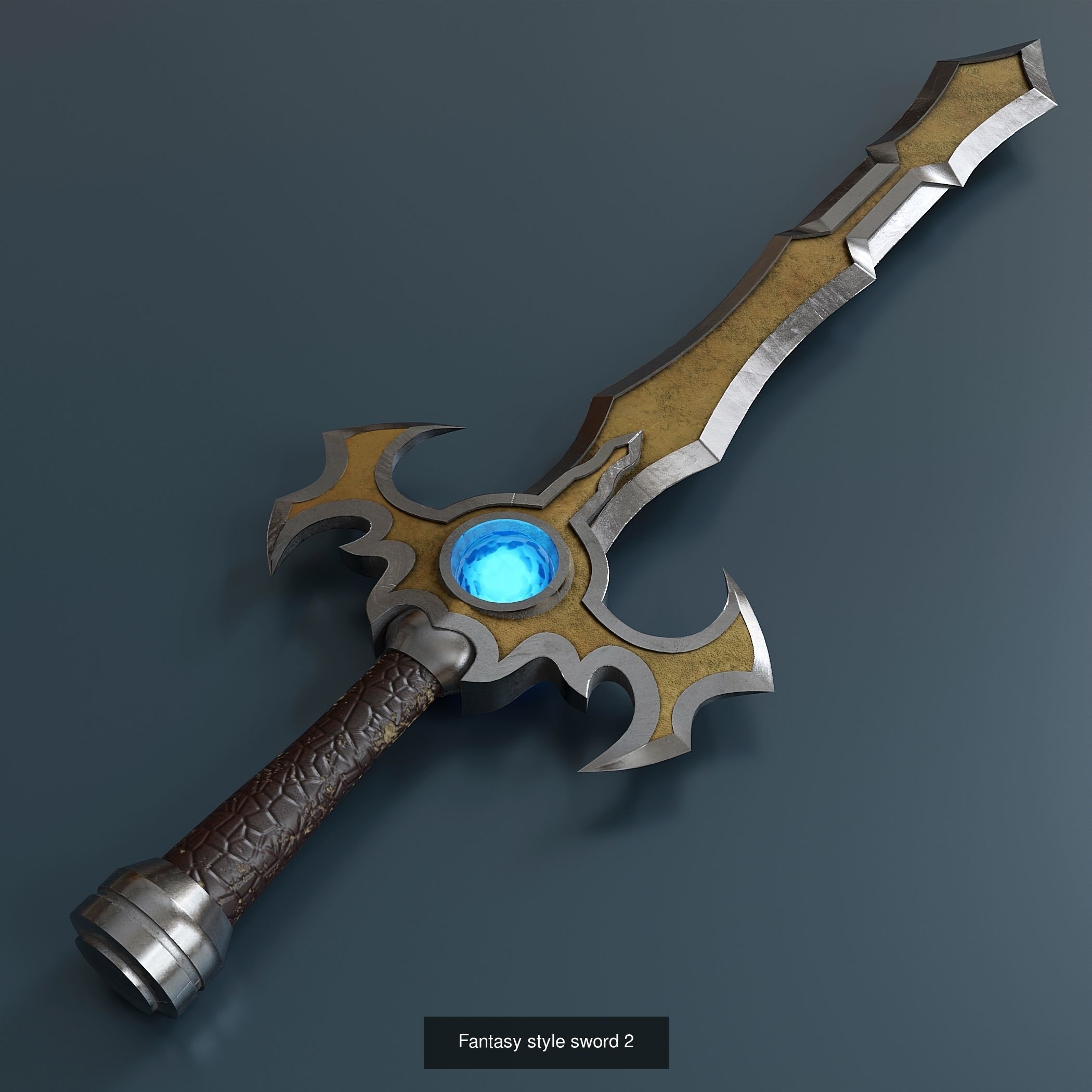 Collection of fantasy combat weapons | CGTrader