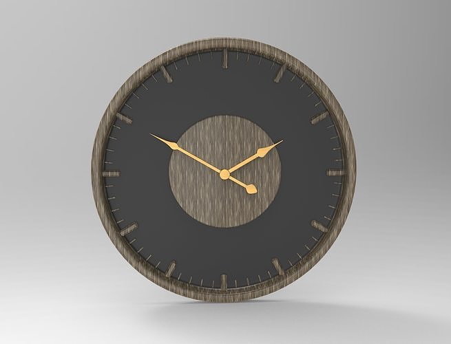 wall clock free VR / AR / low-poly 3D model | CGTrader