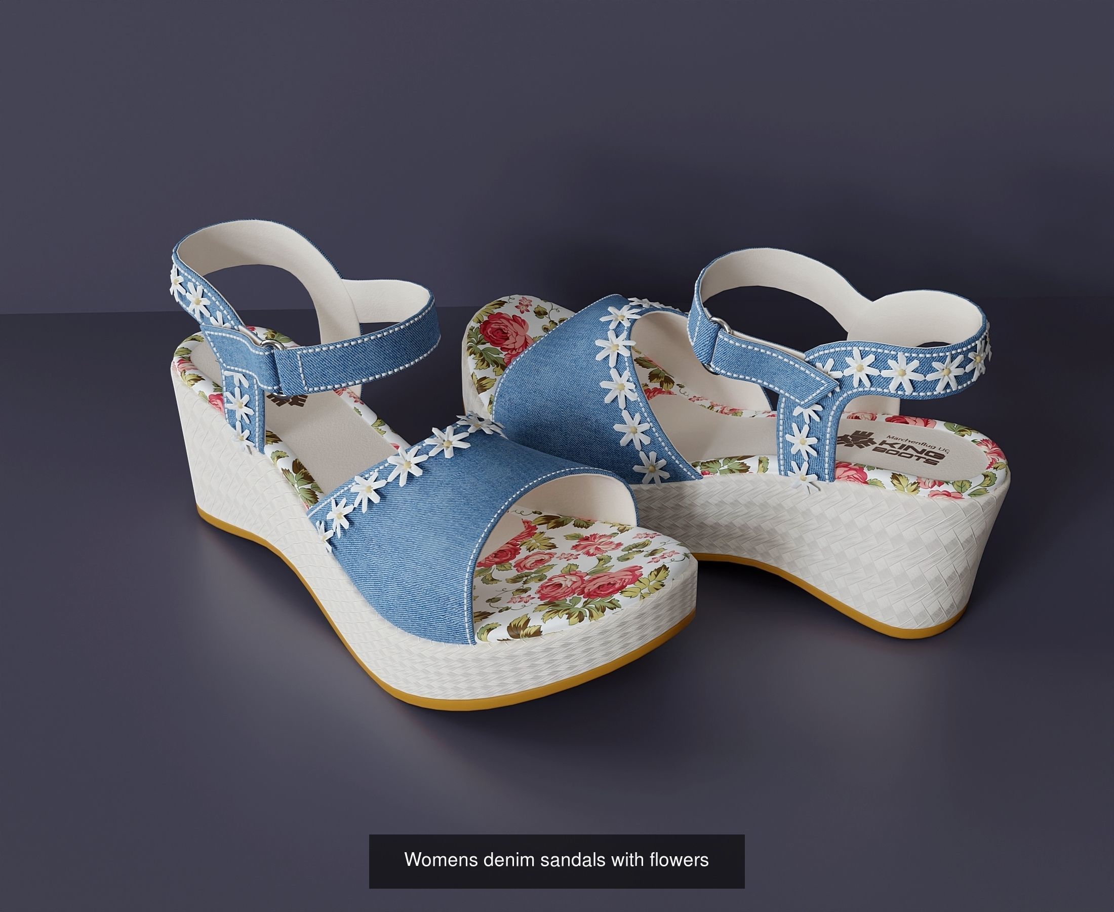 Collection of various womens shoes | CGTrader