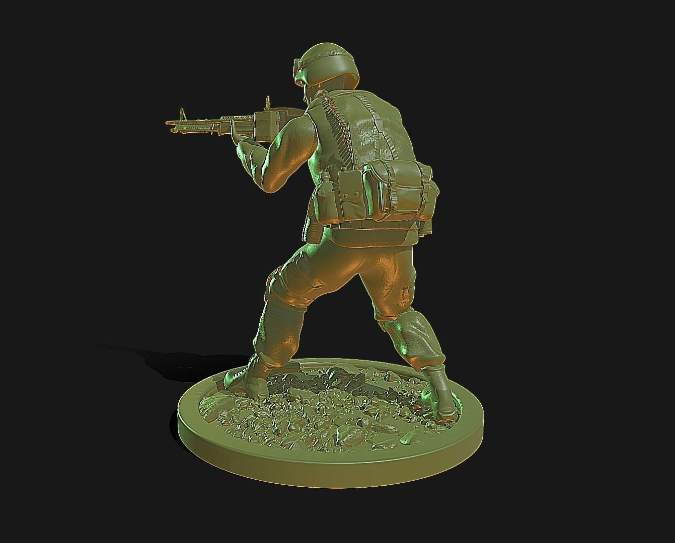 75th Ranger Run Backwards - US Army 3D model 3D printable | CGTrader