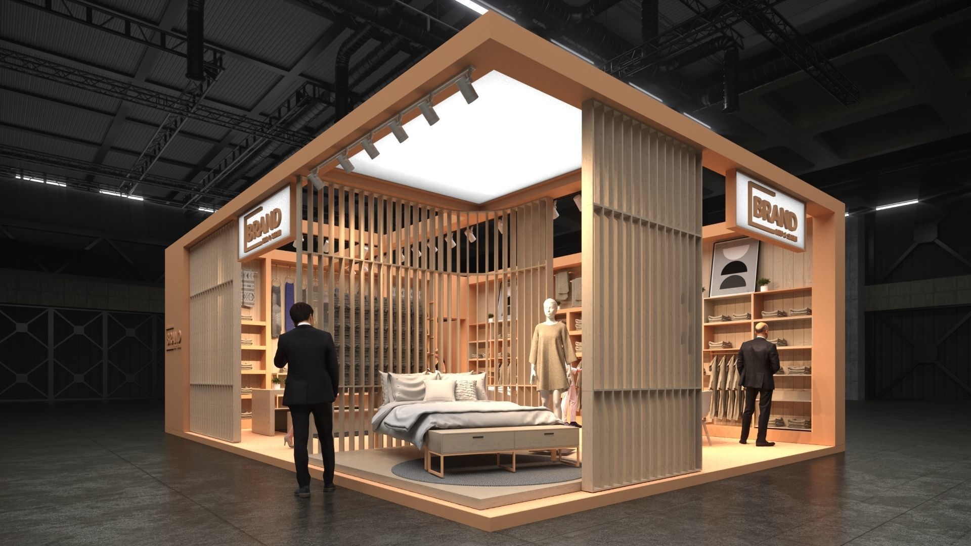 Exhibition HDRI with 3DSmax Corona Scene Texture | CGTrader