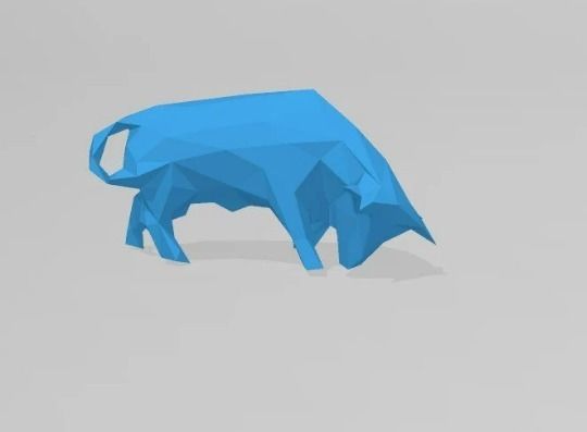 Pack Bundle 5 Low- Poly Animal STL File 5 3d Printable Toys 3D model 3D ...