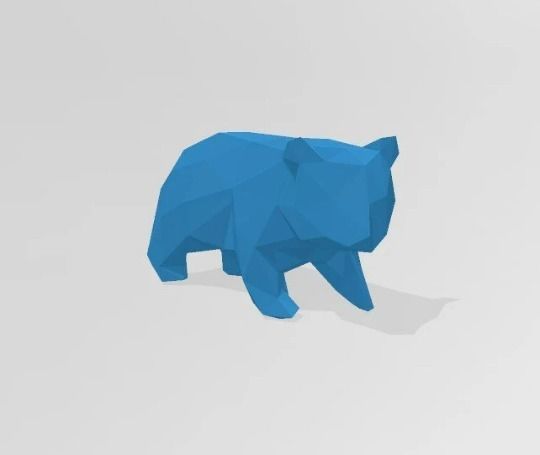 Pack Bundle 5 Low- Poly Animal STL File 5 3d Printable Toys 3D model 3D ...
