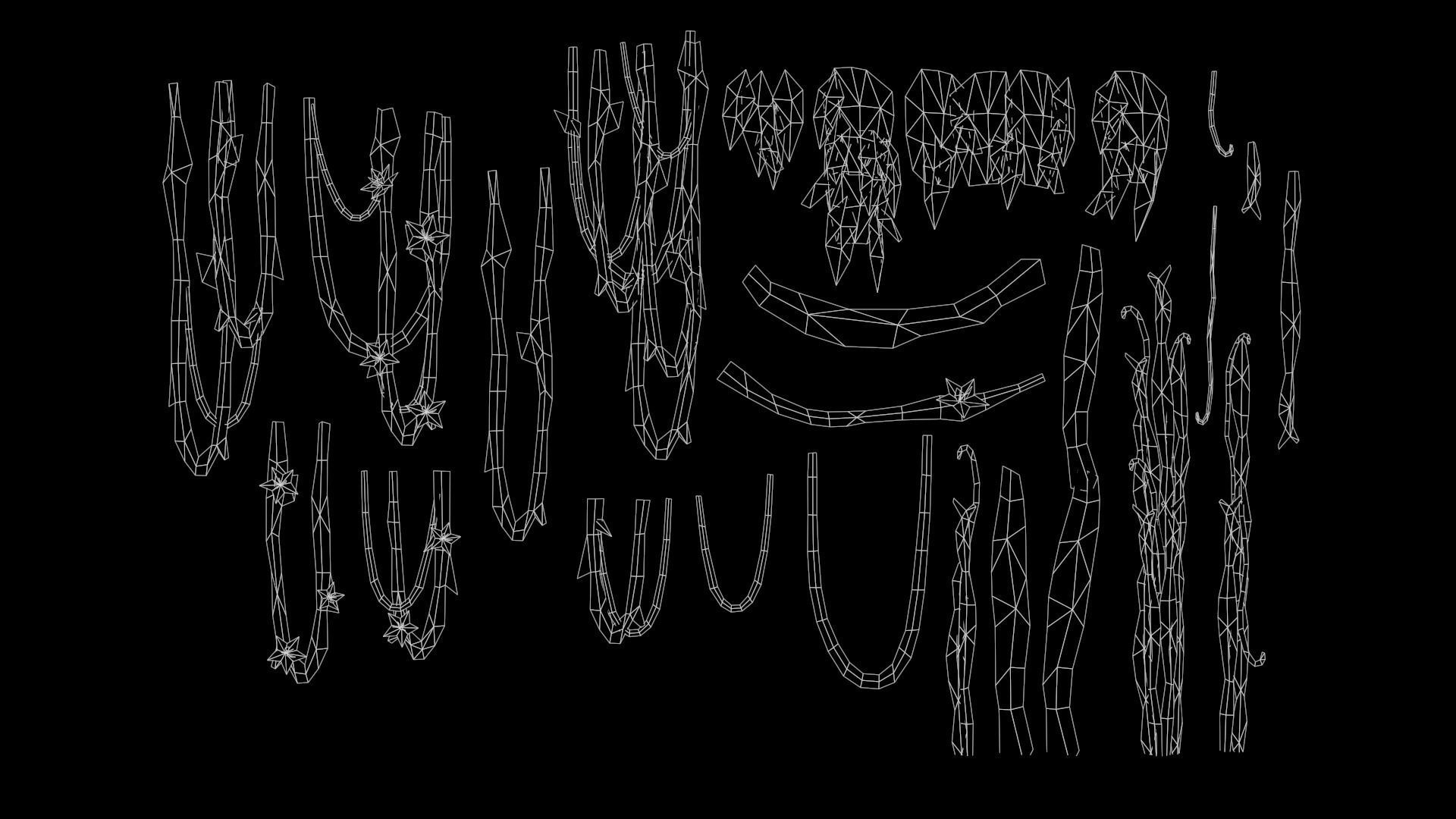 3D model Stylized Vines and Lianas VR / AR / low-poly | CGTrader