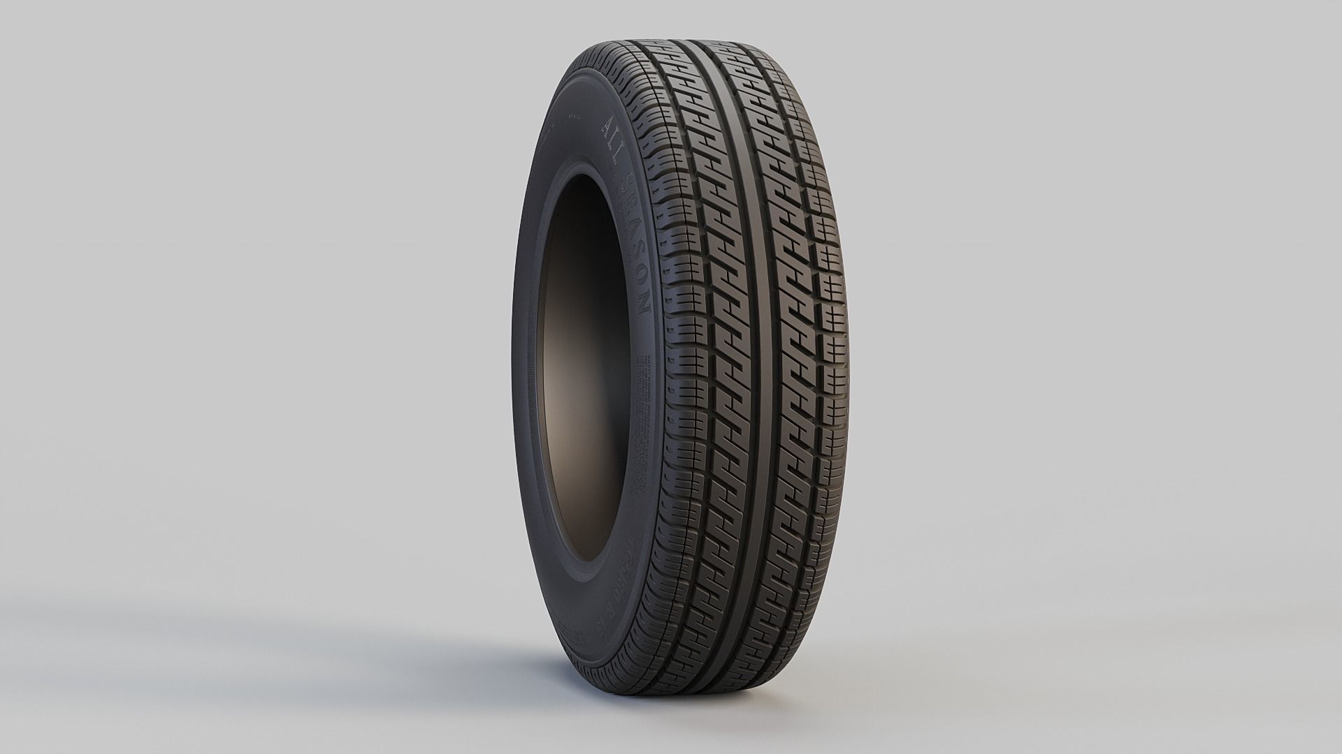 Classic Car Tyre 3D model | CGTrader