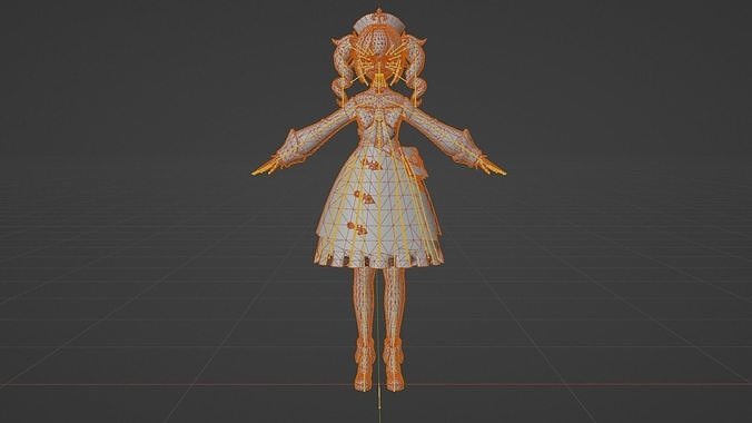 Barbara Genshin Impact 3D model | CGTrader