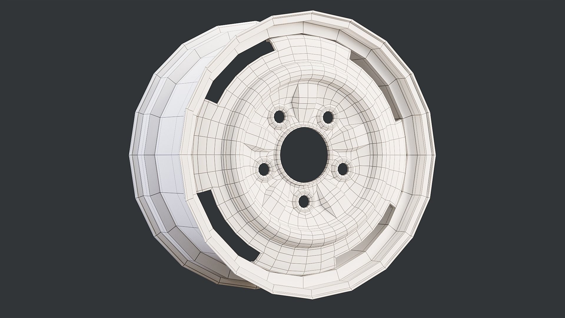 Steel Car Wheel 3D model | CGTrader