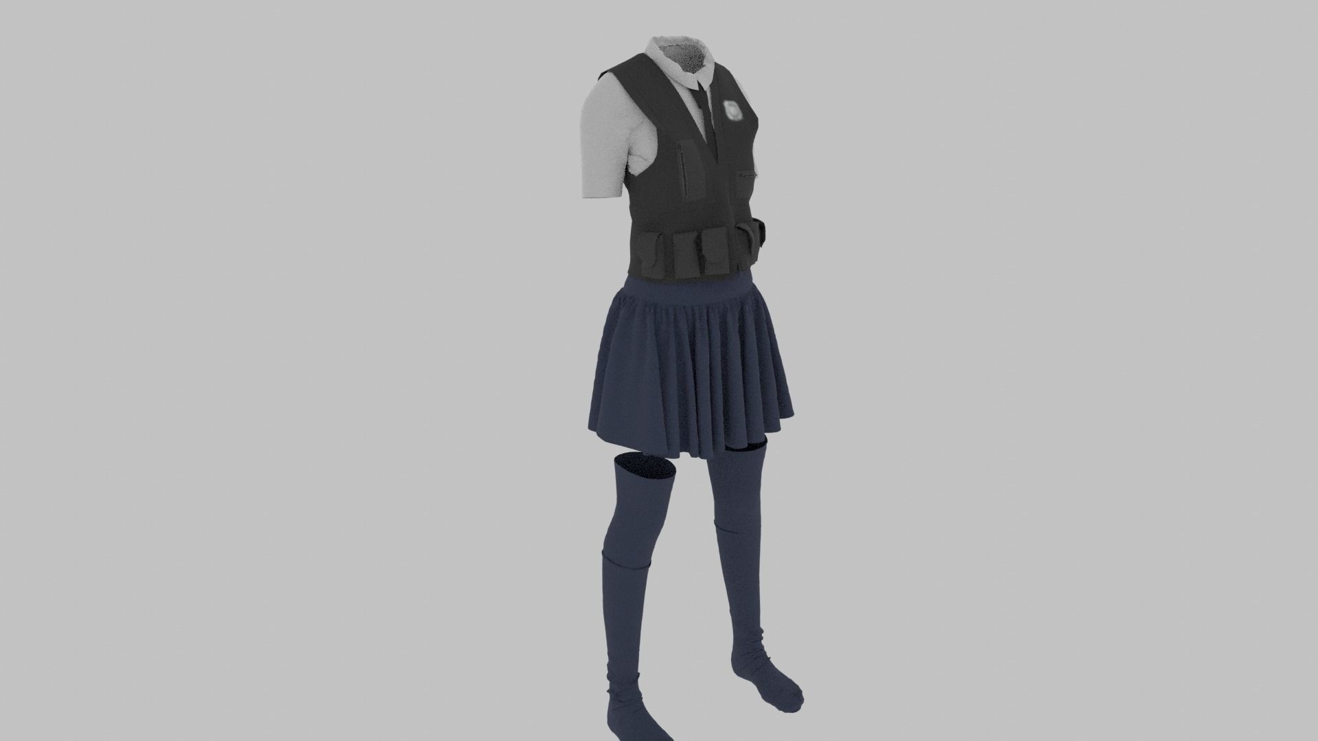 3D model Police Uniform VR / AR / low-poly | CGTrader