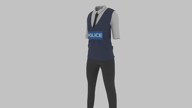 3D model Police Uniform VR / AR / low-poly | CGTrader