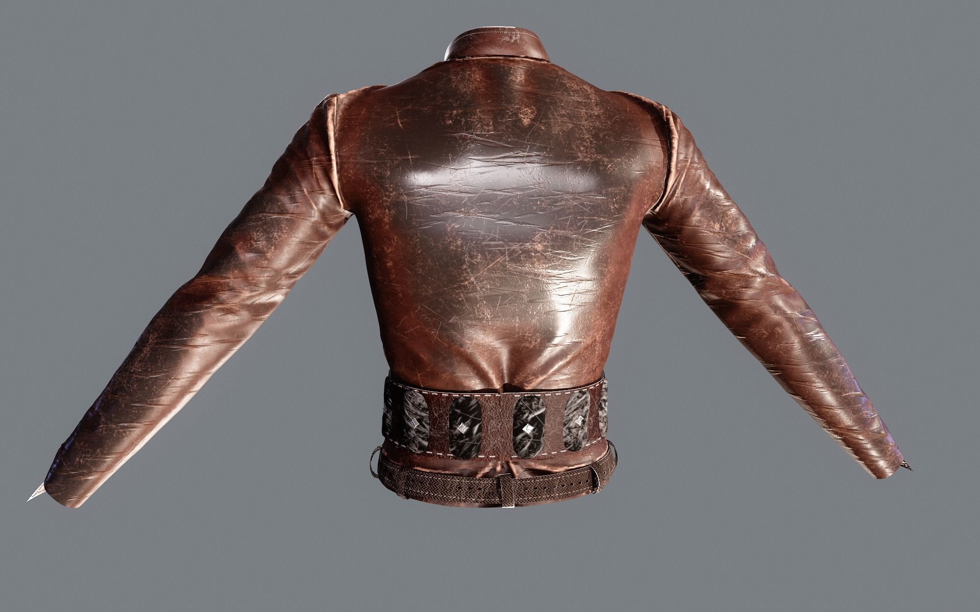 3D leather jacket free 3D model | CGTrader