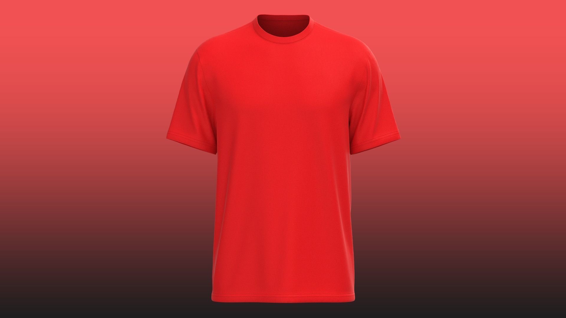 Sports Set In Short Sleeves Baseball Tee 3D model | CGTrader