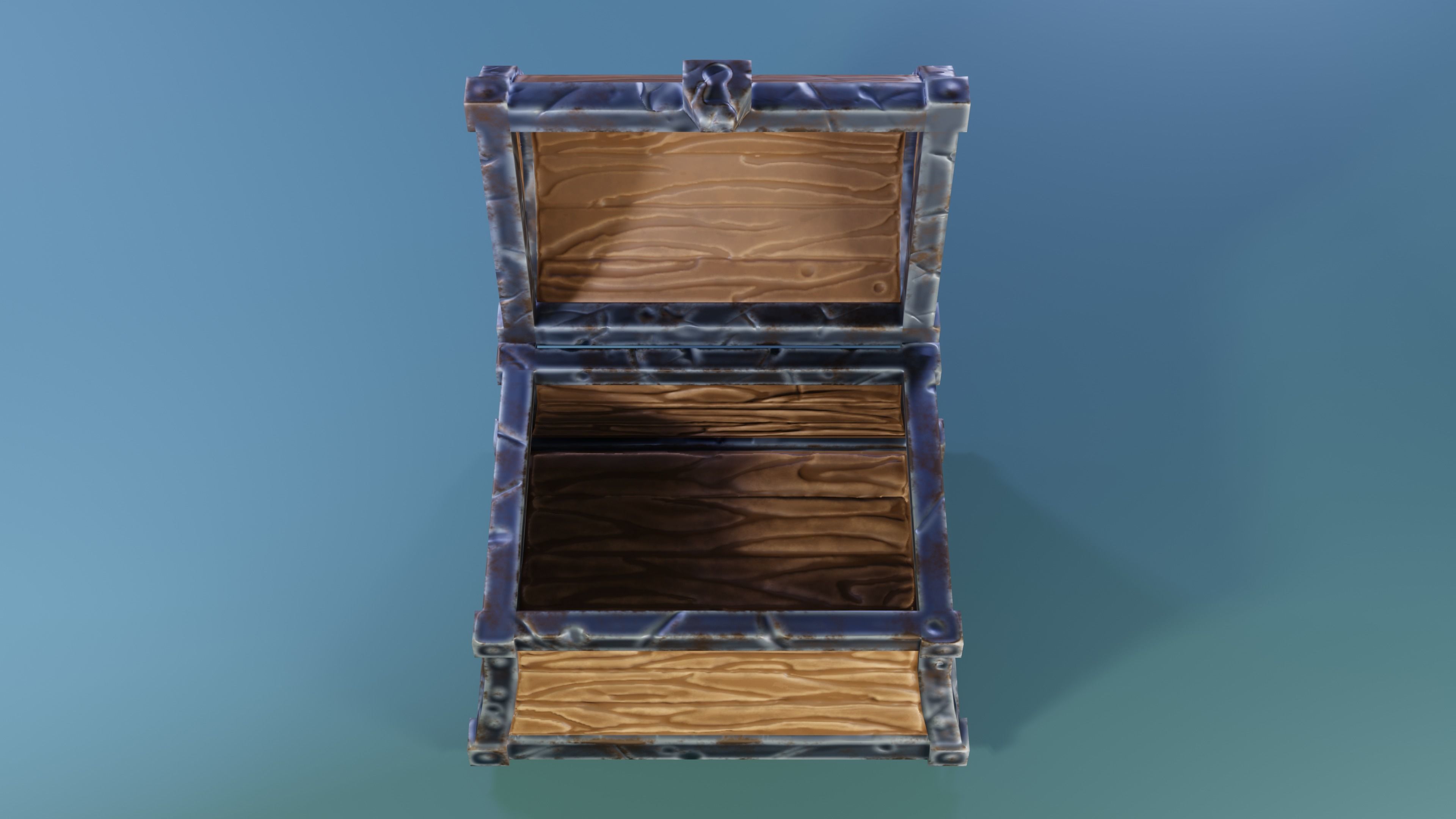 3D model Stylized Common Treasure Chest VR / AR / low-poly | CGTrader