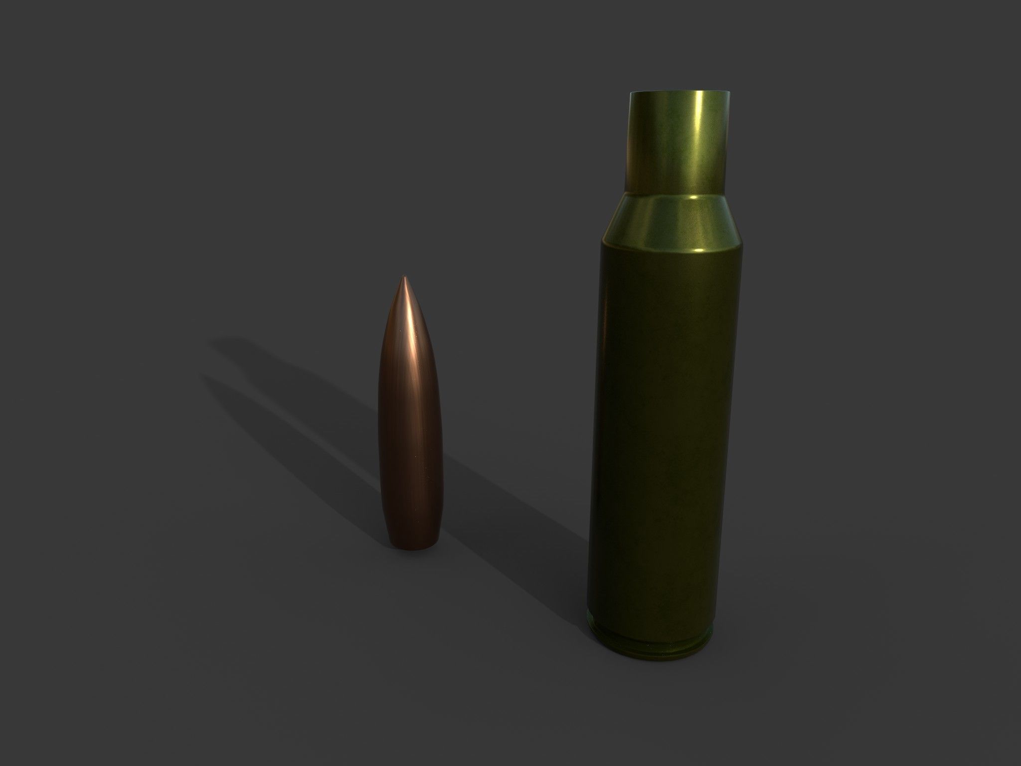 Disassembled cartridge 3D model | CGTrader