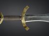 3D model Medieval sword with ricasso VR / AR / low-poly | CGTrader