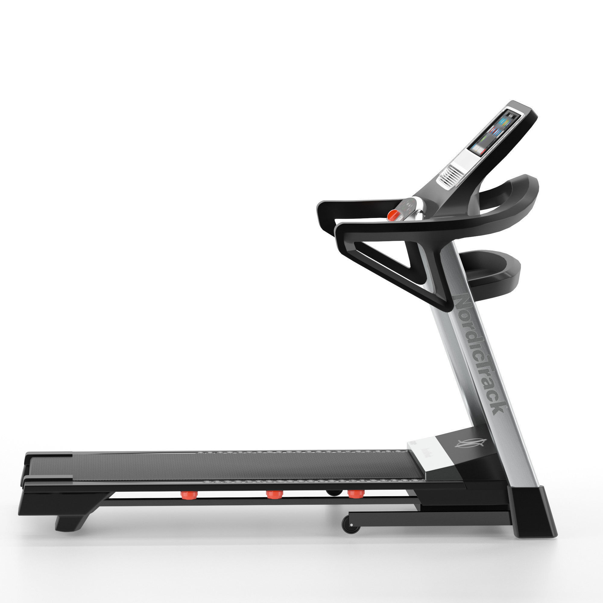 Gym-Equipment-Treadmill-NordicTrack treadmill with ipad 3D model | CGTrader