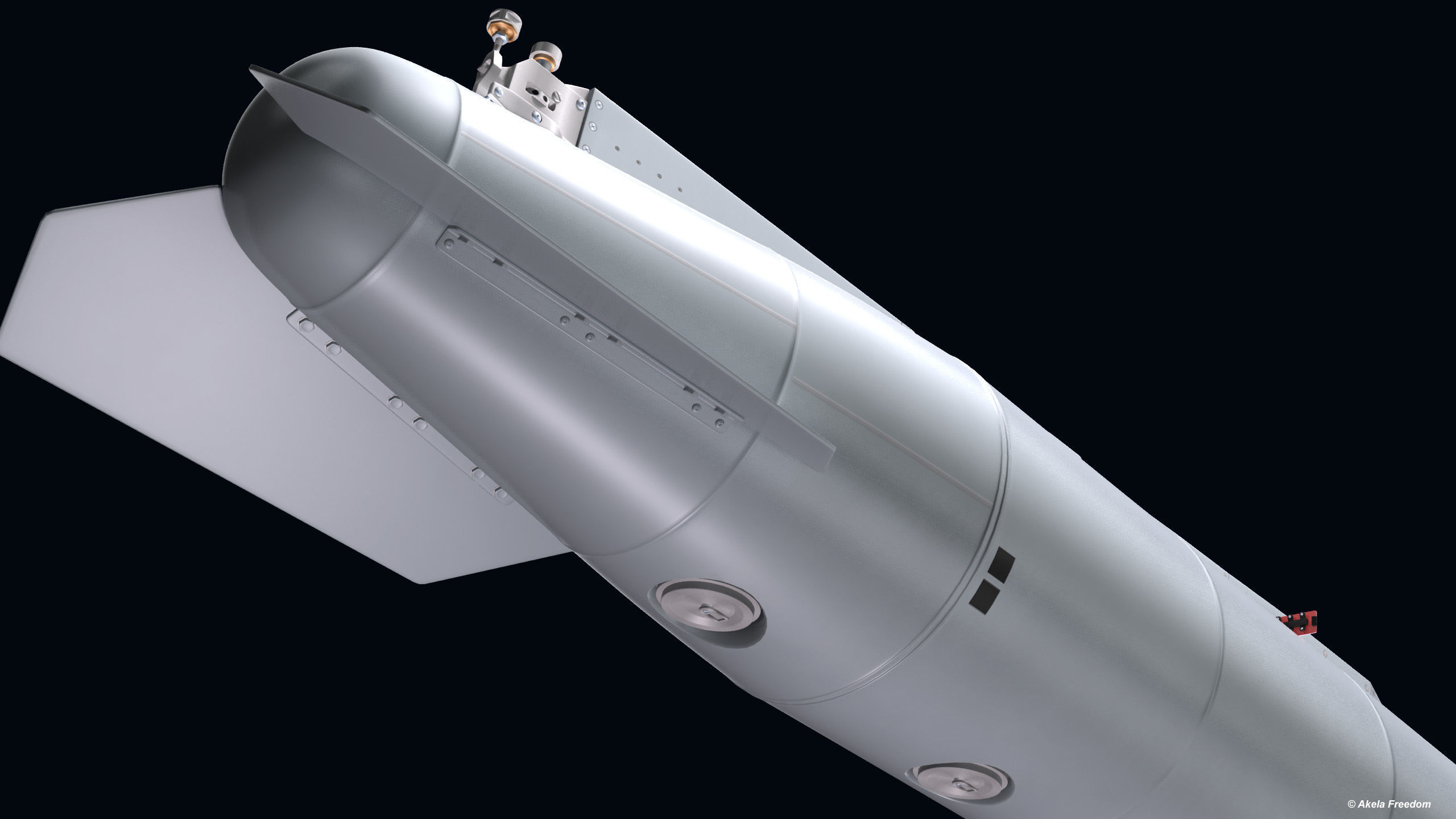 Fuel Tanks RPL-541-542 with Pylone for Mirage-2000 3D model | CGTrader