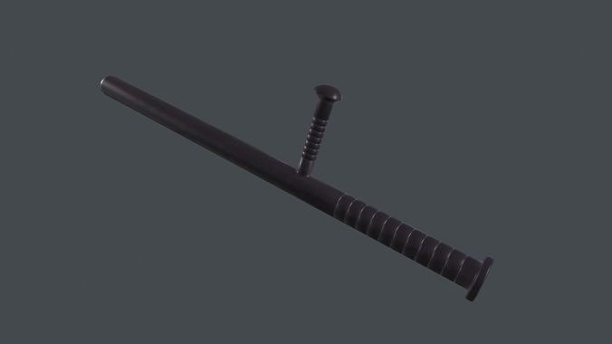 3D model Police Plastic Stick 3D Model VR / AR / low-poly | CGTrader