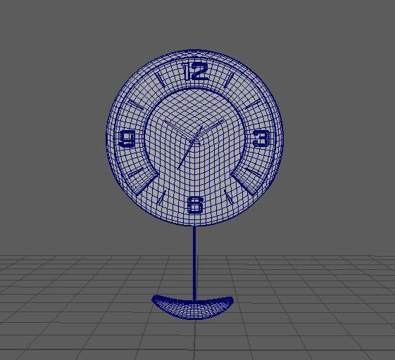 clock 3D model | CGTrader