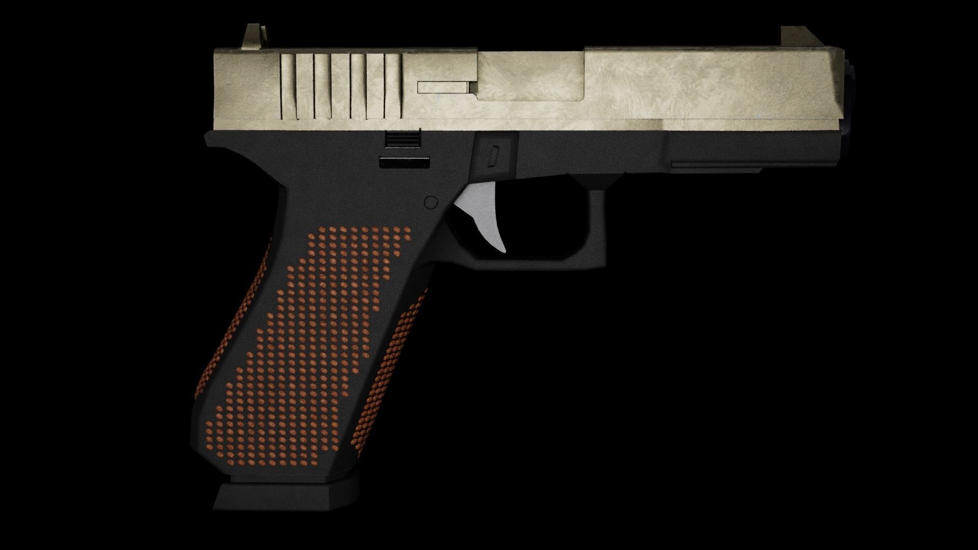 3D Model of HandGun 3D model | CGTrader