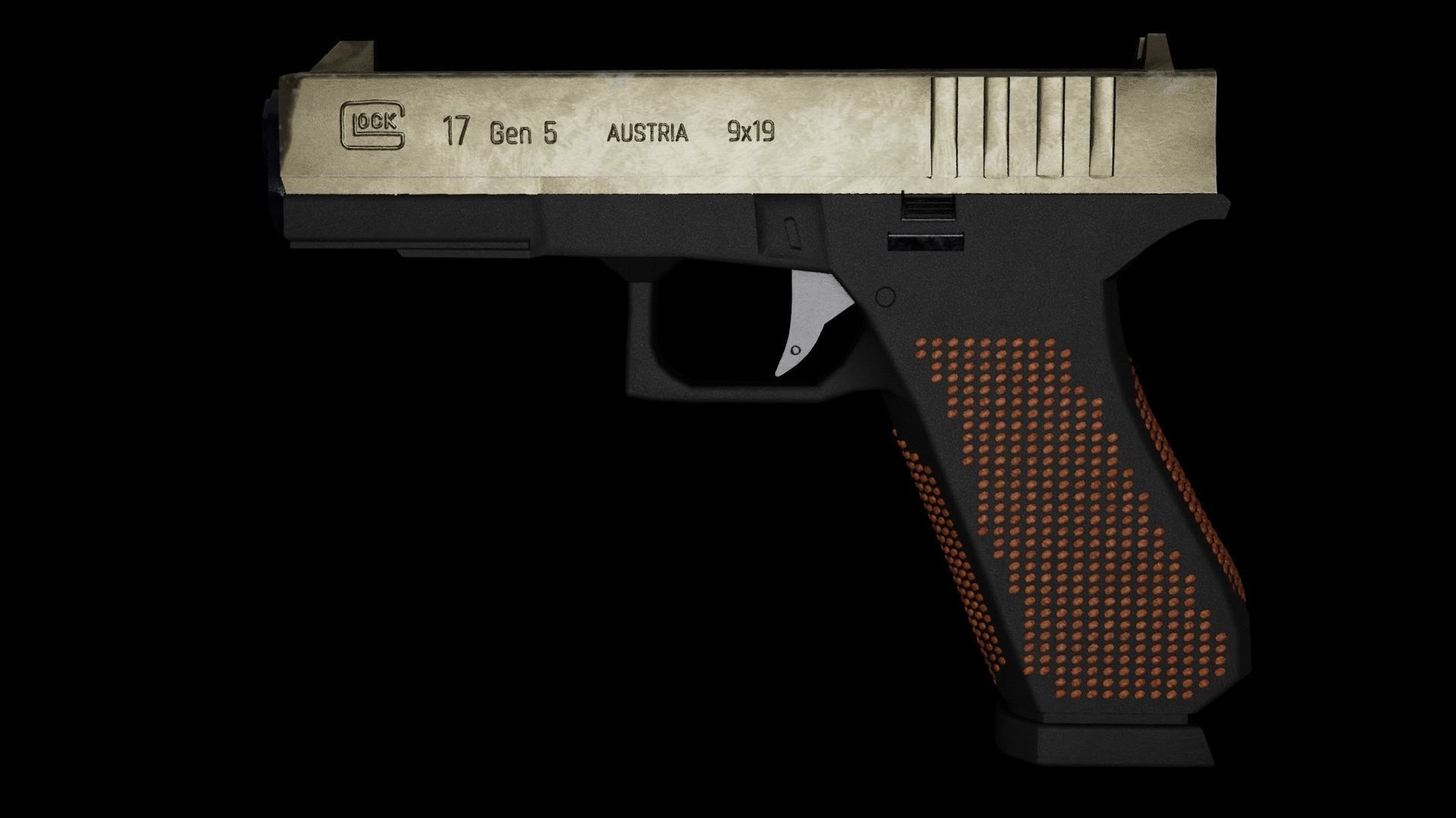 3D Model of HandGun 3D model | CGTrader