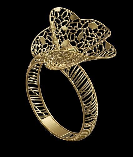 Turkey Ring 04 NOKTA MODEL 3D model 3D printable | CGTrader