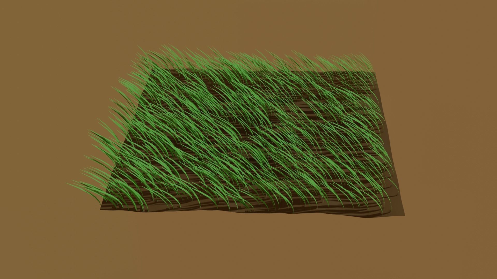 3D model geometry node grass generator VR / AR / low-poly | CGTrader