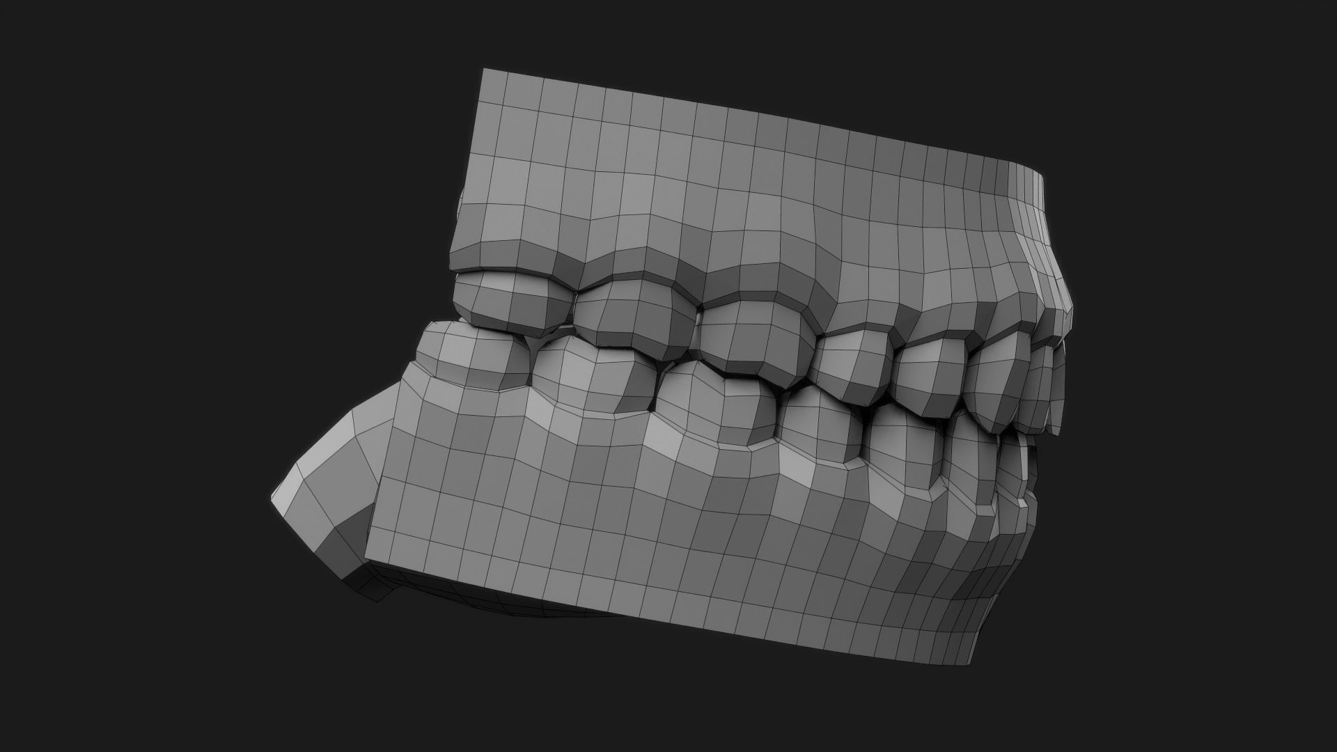 Realistic Human Jaws and Tongue 3D model | CGTrader