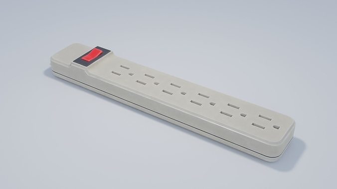 3D model Power Strip VR / AR / low-poly | CGTrader