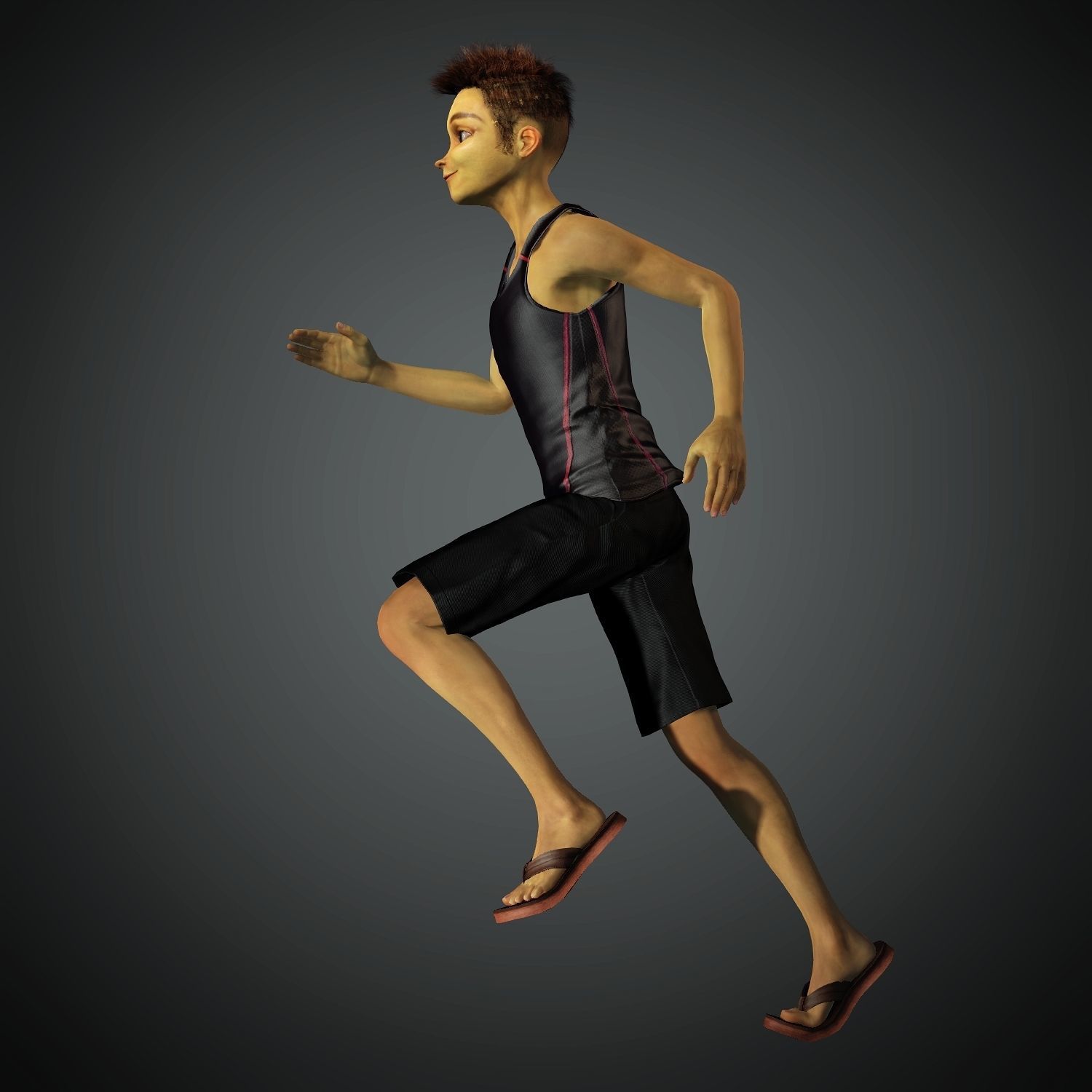 Weird Cartoon Character Semi Realistic Blender Maya Iclone 3D model ...