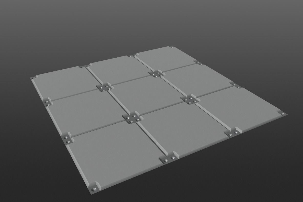 Sci-fi plating Tiles material 4K texture free Texture | CGTrader