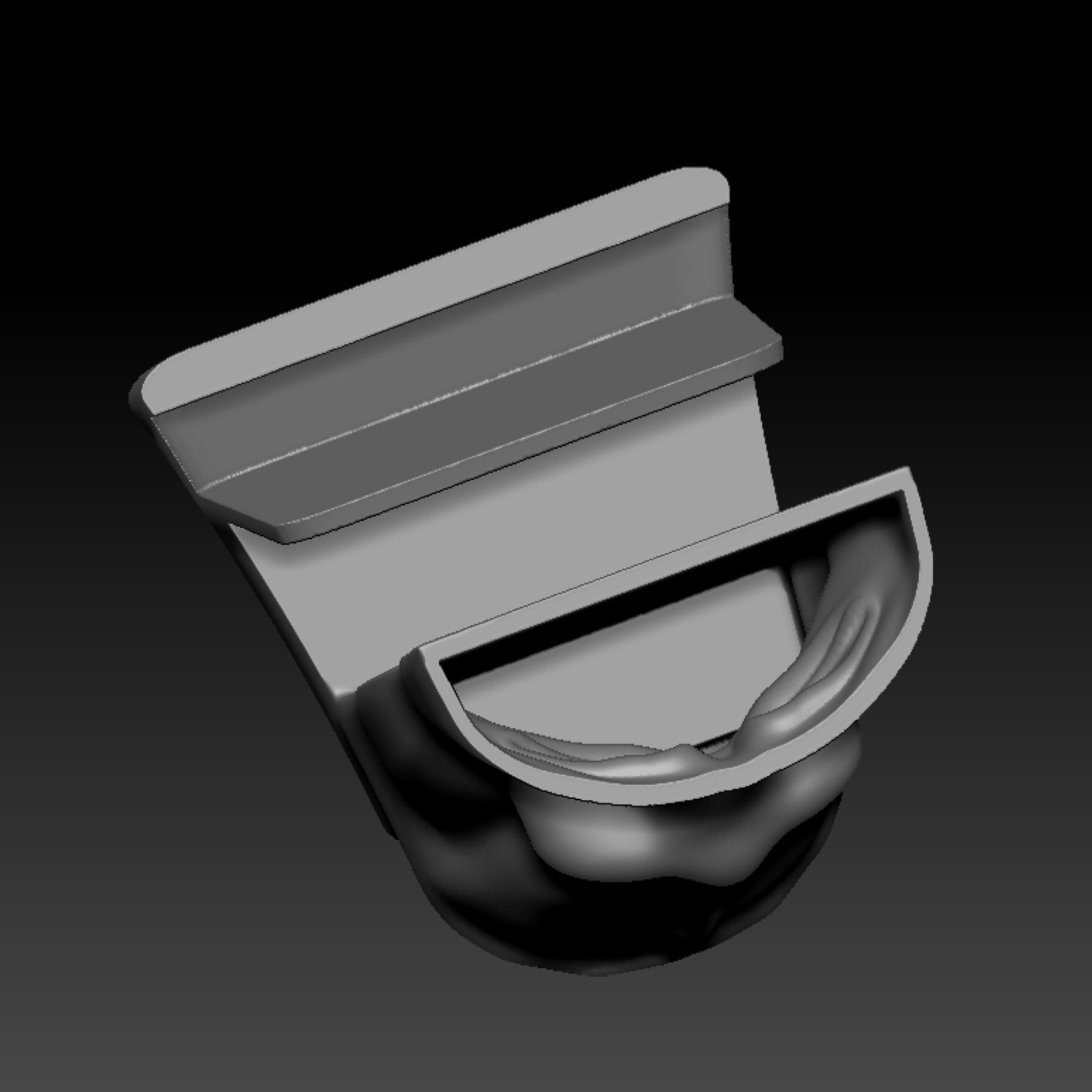 Unique Ape-Monkey Phone Holder with Pen Holder 3D model 3D printable ...