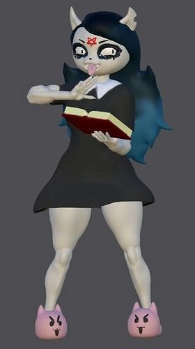 Claire The Summoning 3D model 3D printable | CGTrader