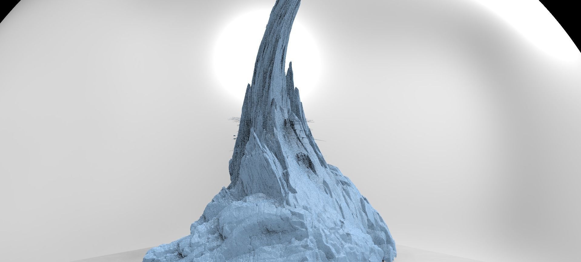 Alien Cliffs Sharp Needle 1 3D model | CGTrader