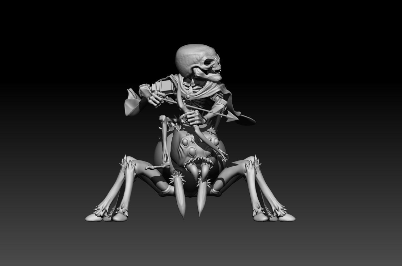 MINECRAFT Skeleton 3D modeling print files 3D model 3D printable | CGTrader