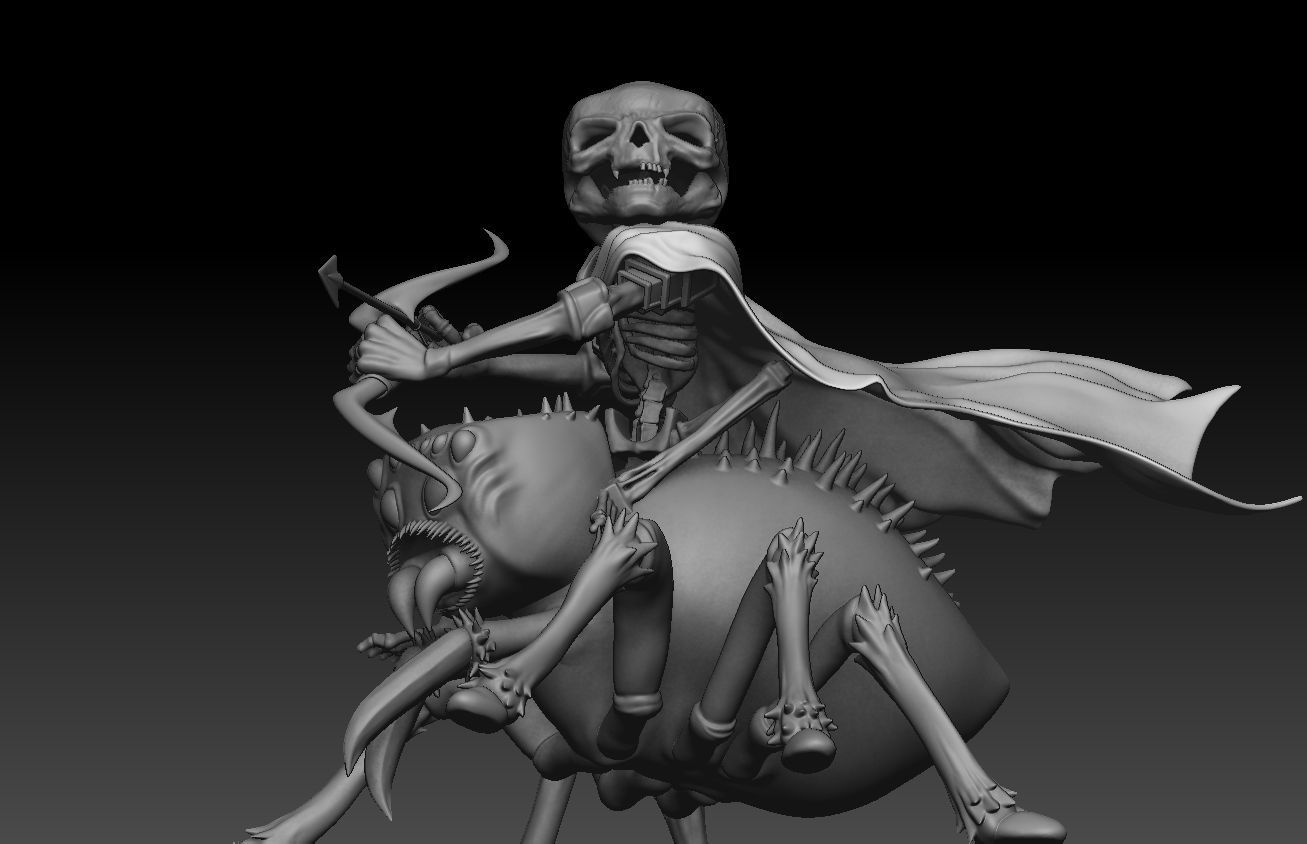 MINECRAFT Skeleton 3D modeling print files 3D model 3D printable | CGTrader