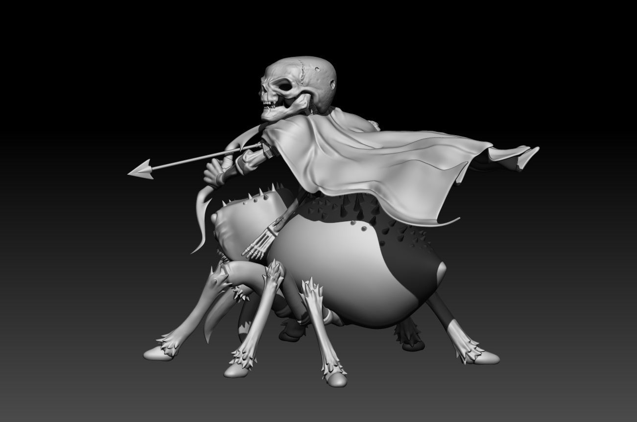 MINECRAFT Skeleton 3D modeling print files 3D model 3D printable | CGTrader