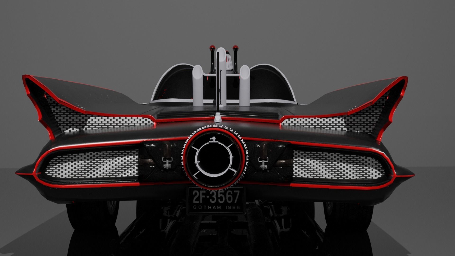 Adam West Batman 3D model rigged | CGTrader