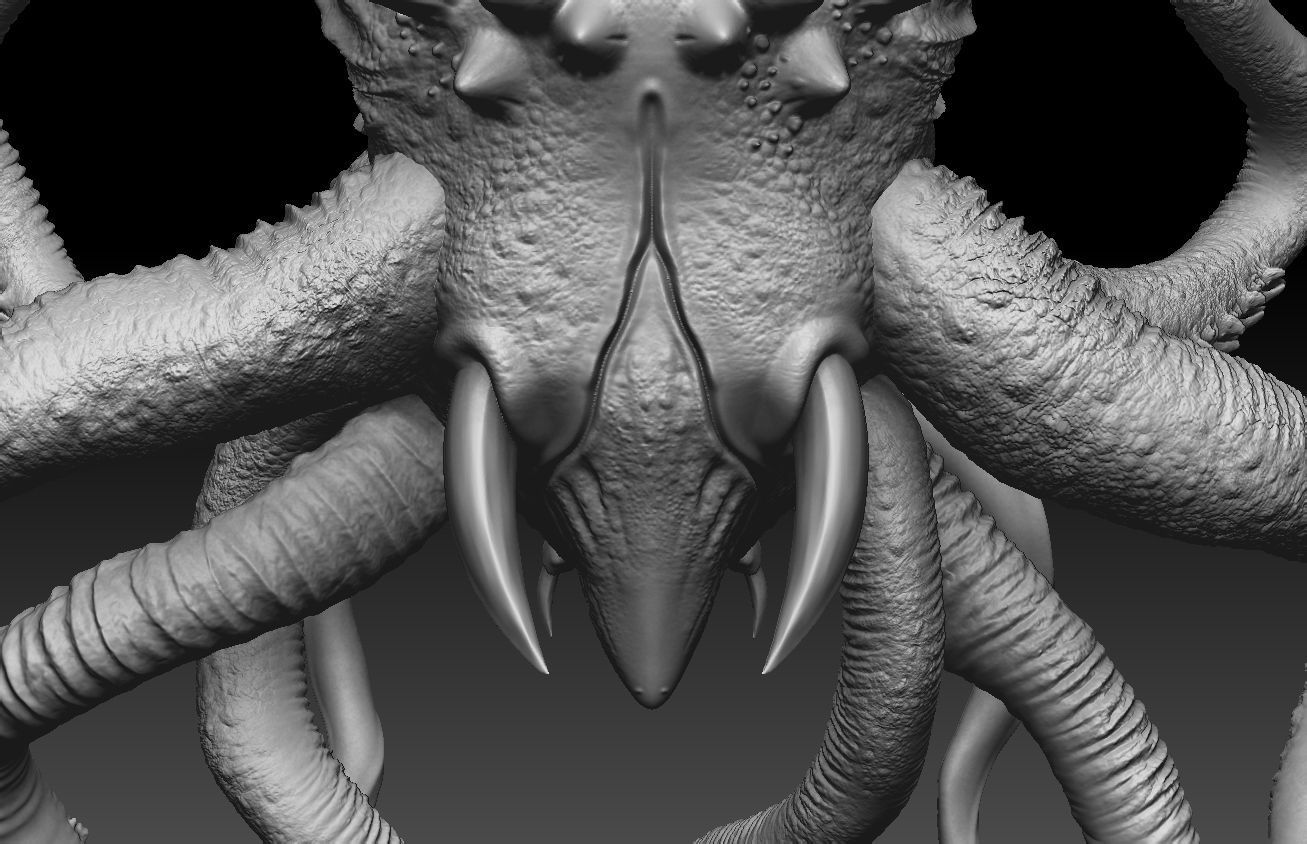 alien 3D modeling print files 3D model 3D printable | CGTrader