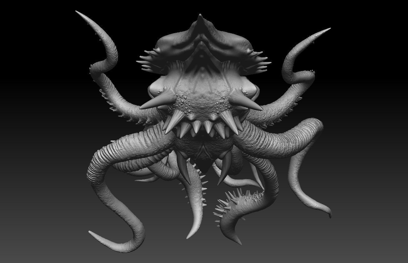 alien 3D modeling print files 3D model 3D printable | CGTrader
