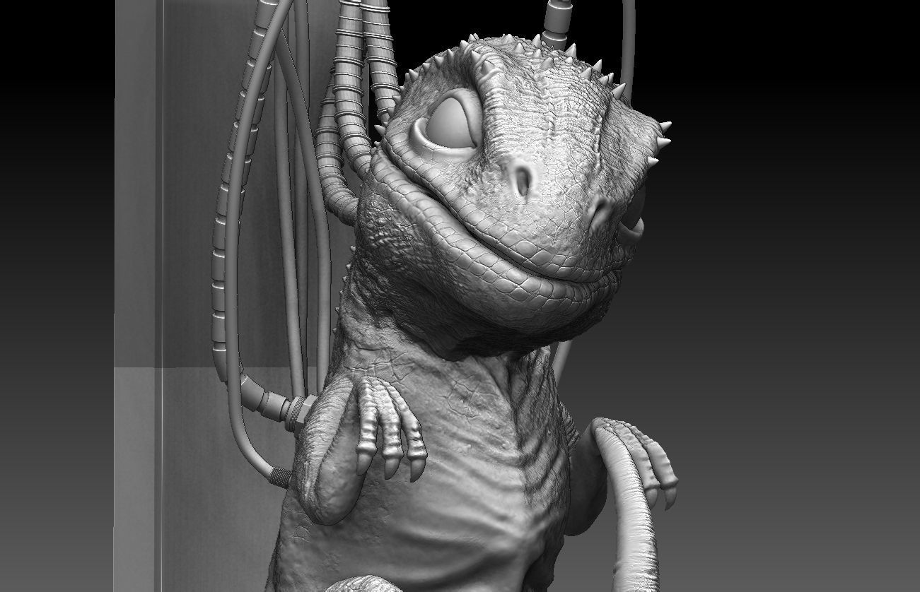 Jurassic World Indominus Rex Blue 3D model 3D printable | CGTrader