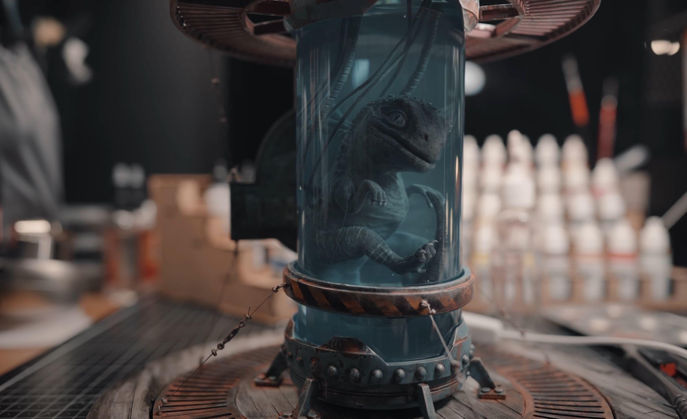 Jurassic World Indominus Rex Blue 3D model 3D printable | CGTrader