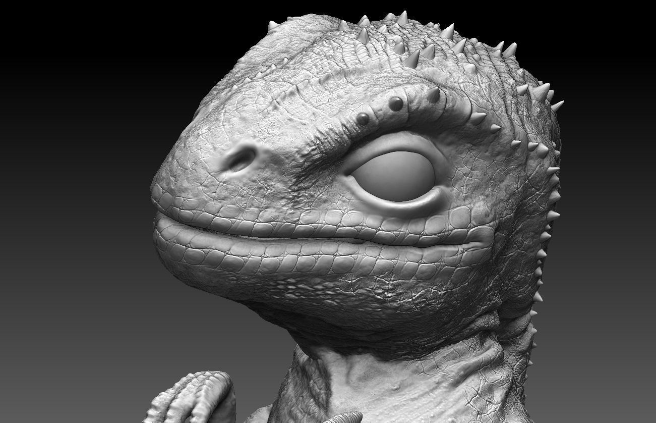 Jurassic World Indominus Rex Blue 3D model 3D printable | CGTrader