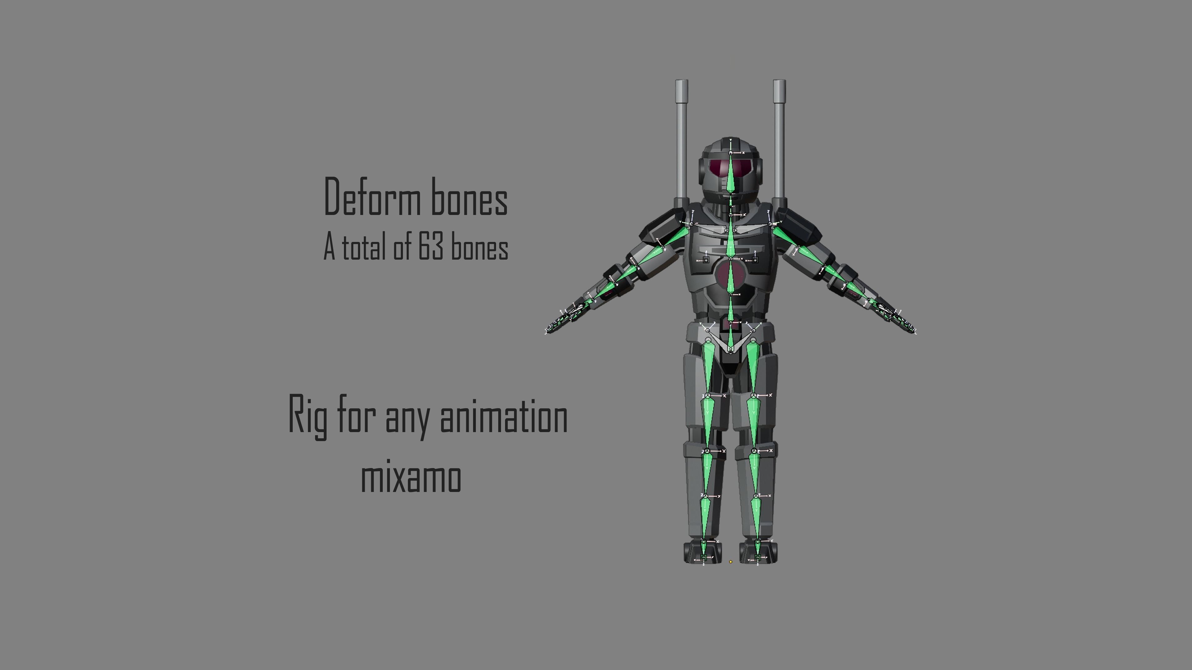 3D model Cartoon characters robots VR / AR / low-poly | CGTrader