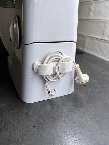 Cableloop teflon-coated stainless steel cable clips 3D model | CGTrader