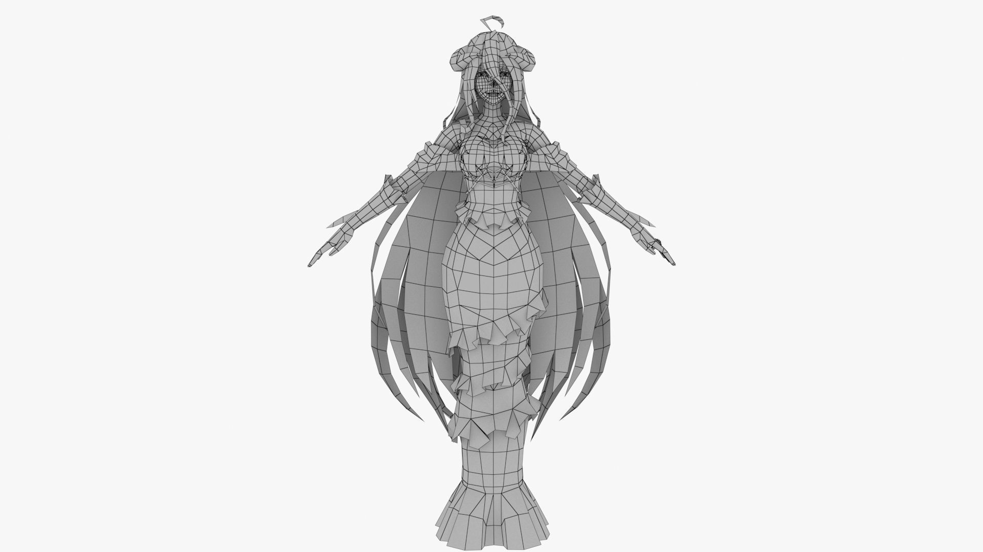 Albedo - Overlord free 3D model | CGTrader
