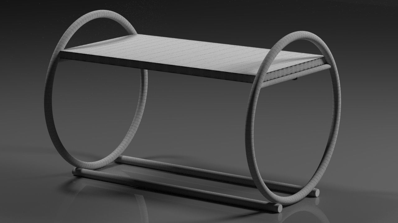 EXCLUSIVE BENCH 3D model | CGTrader