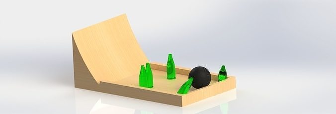3D model Bowling Mechanism VR / AR / low-poly | CGTrader